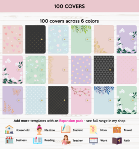 Digital Planner Bundle 2022 2023 Undated iPad Planner & Android