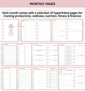 Digital Planner Bundle 2022 2023 Undated iPad Planner & Android