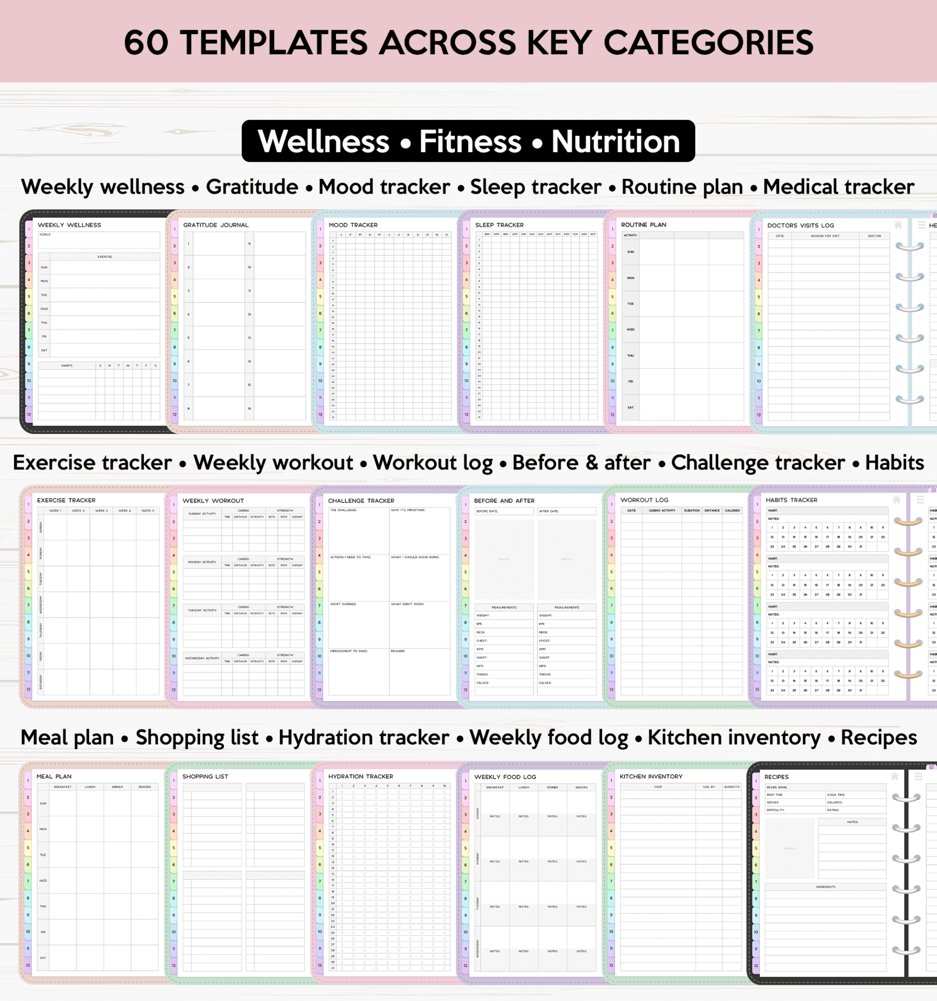 Digital Planner Bundle 2022 2023 Undated iPad Planner & Android