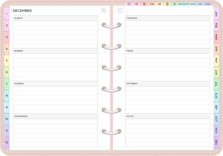 Free Digital Planner For 2024 HappyDownloads